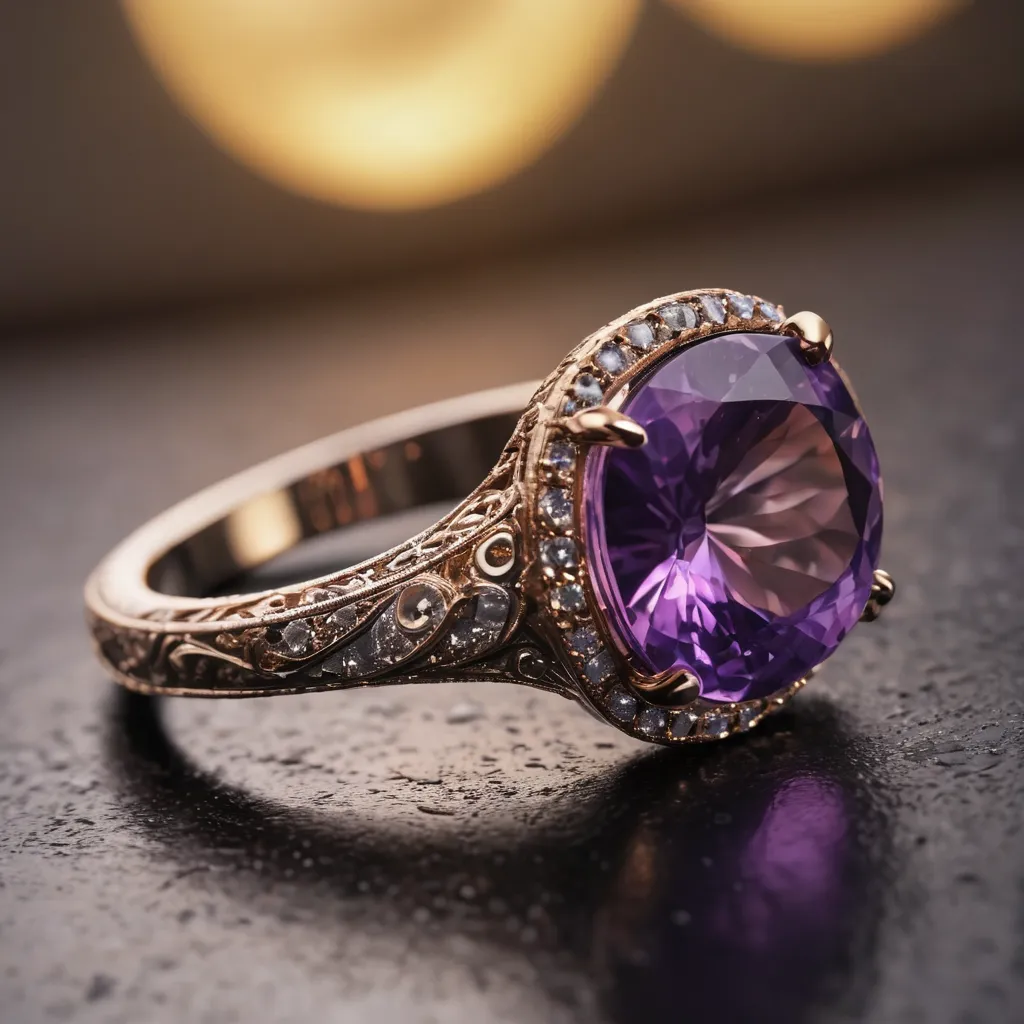 Amethyst Stone Wedding Rings: A Complete Guide