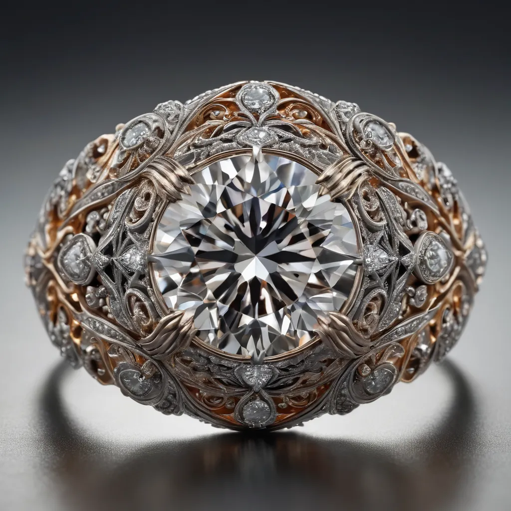 Elegant Four Carat Diamond Ring Settings Explained