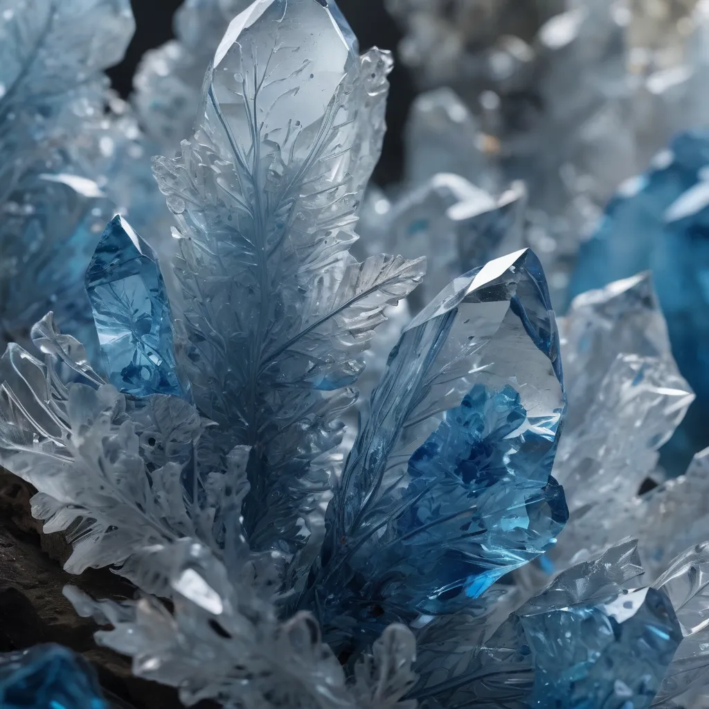 Exploring Quartz with Blue Inclusions: A Gemstone Analysis