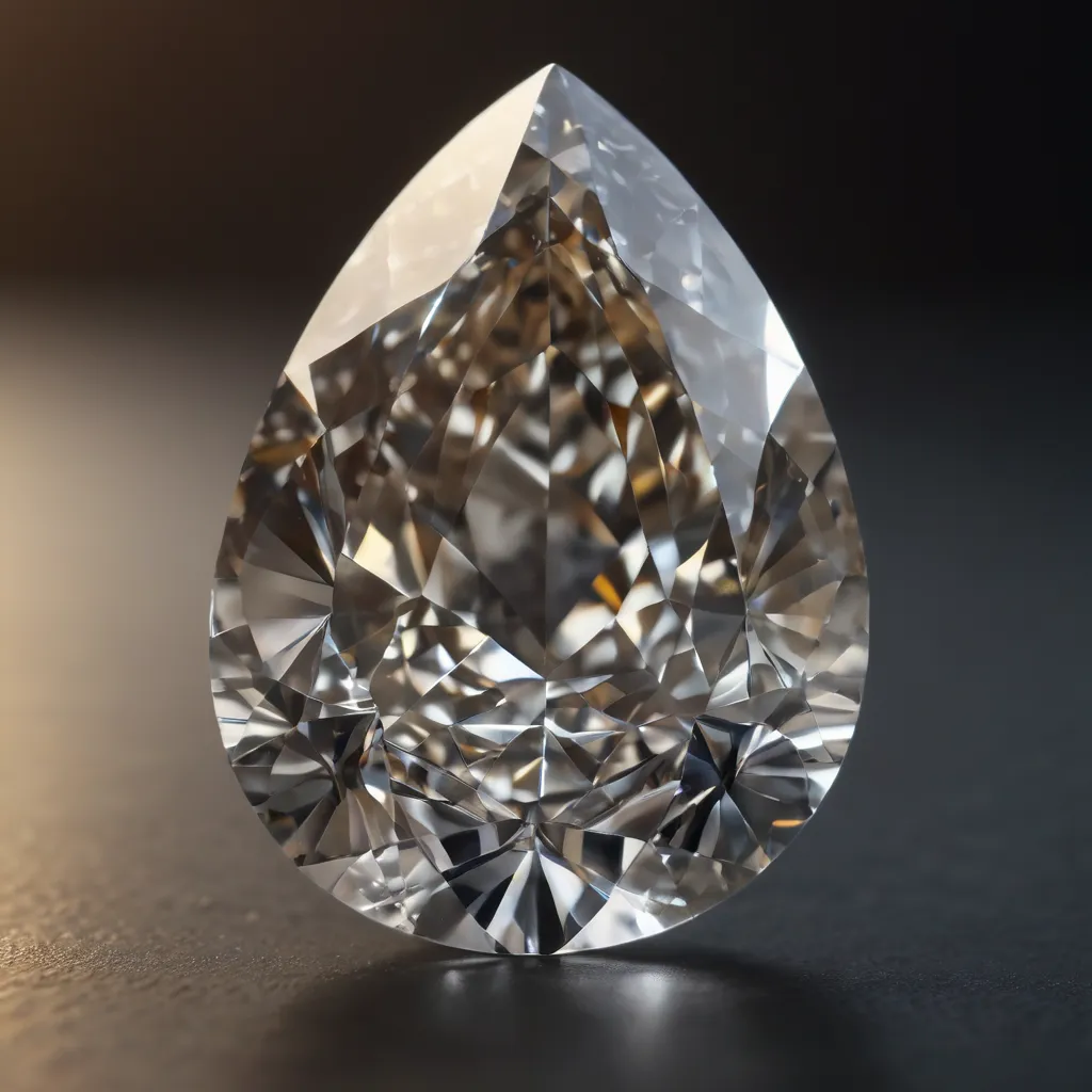 The Charm of Half Carat Pear Diamonds Explained