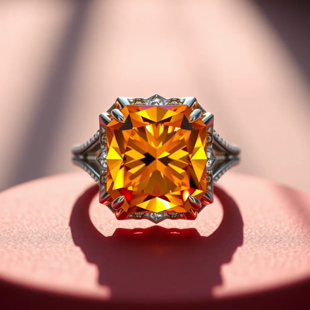 Captivating Saffron Diamond Rings: A Comprehensive Guide