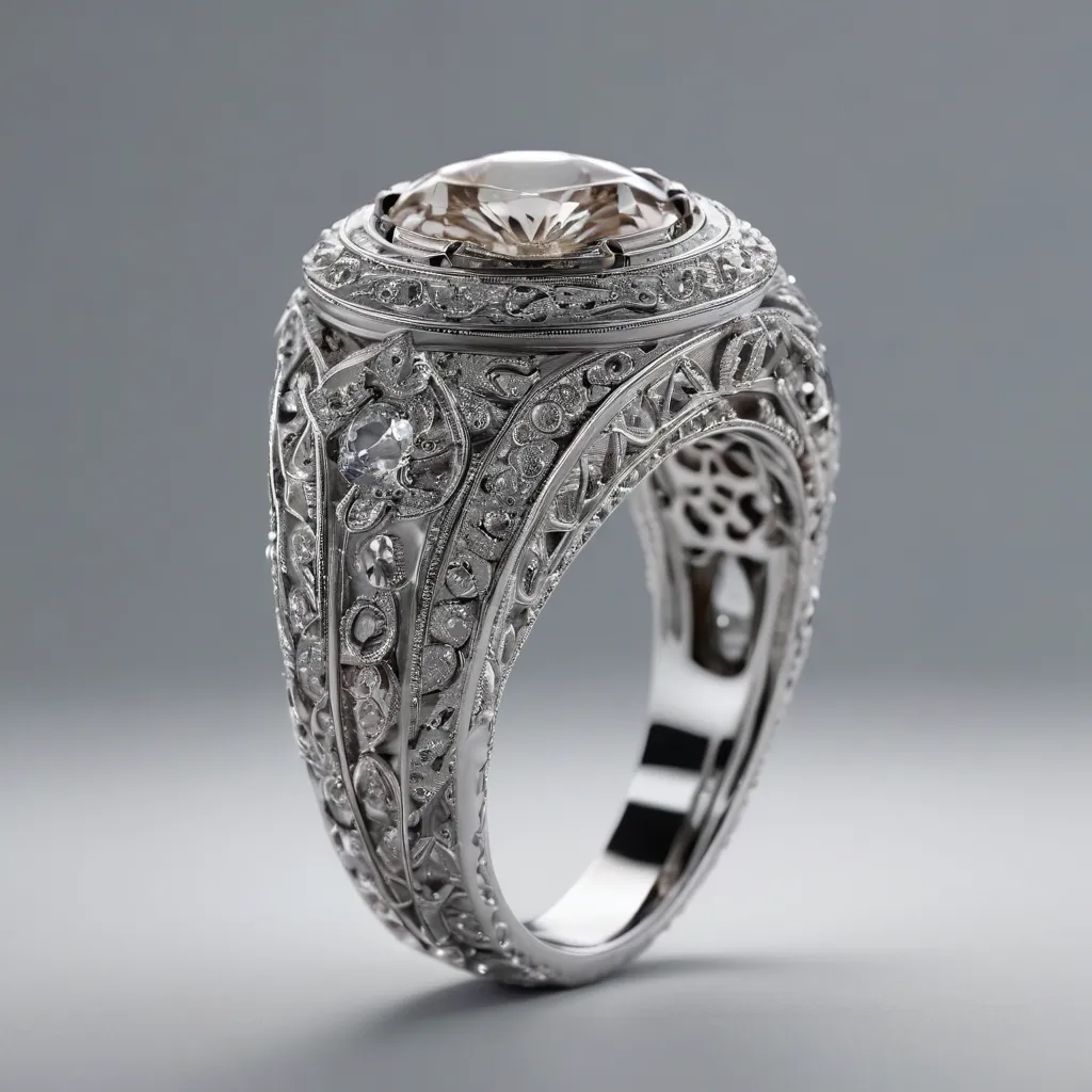 Exploring White Gold Rings: A Diamond-Free Choice