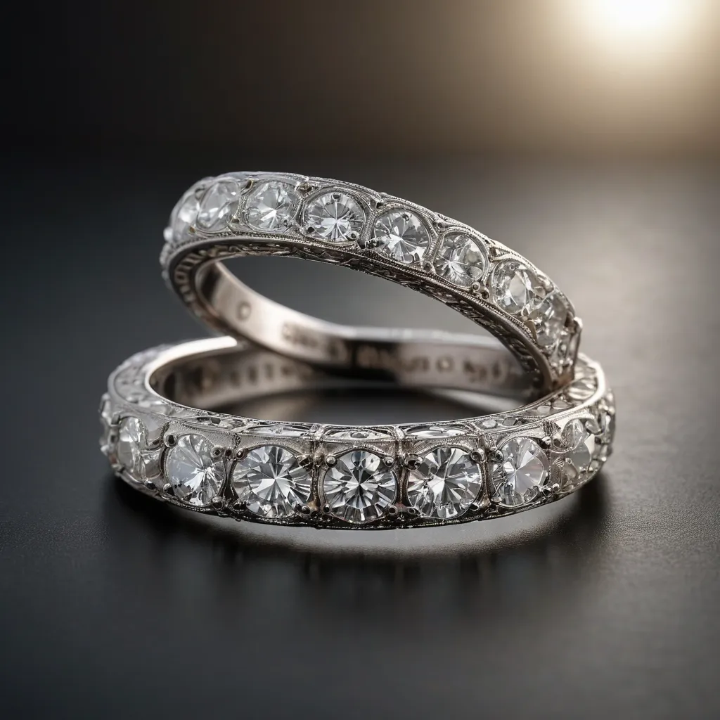 Exploring Tiffany Stackable Diamond Rings
