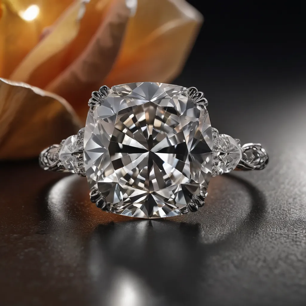 Exploring the Allure of Four Carat Diamond Rings