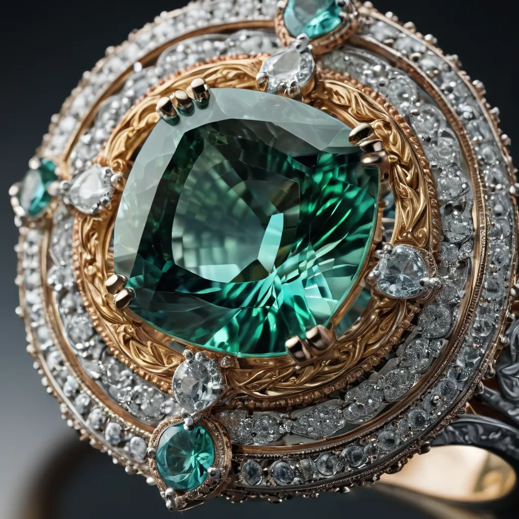 Exploring the Allure of Mint Tourmaline Engagement Rings