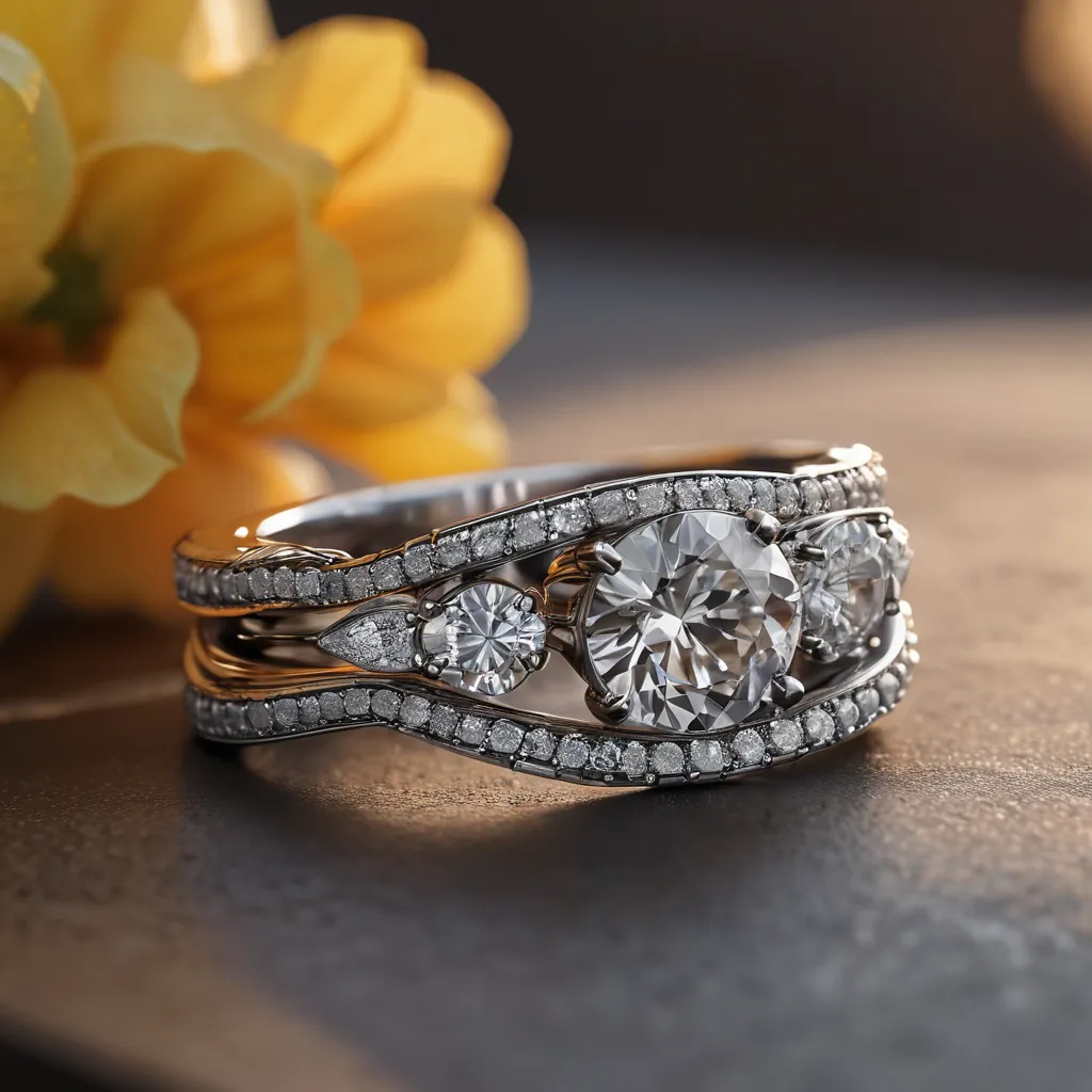 The Appeal of Engagement Rings with Wrap Around Bands